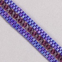 Crystal Channel Bracelet